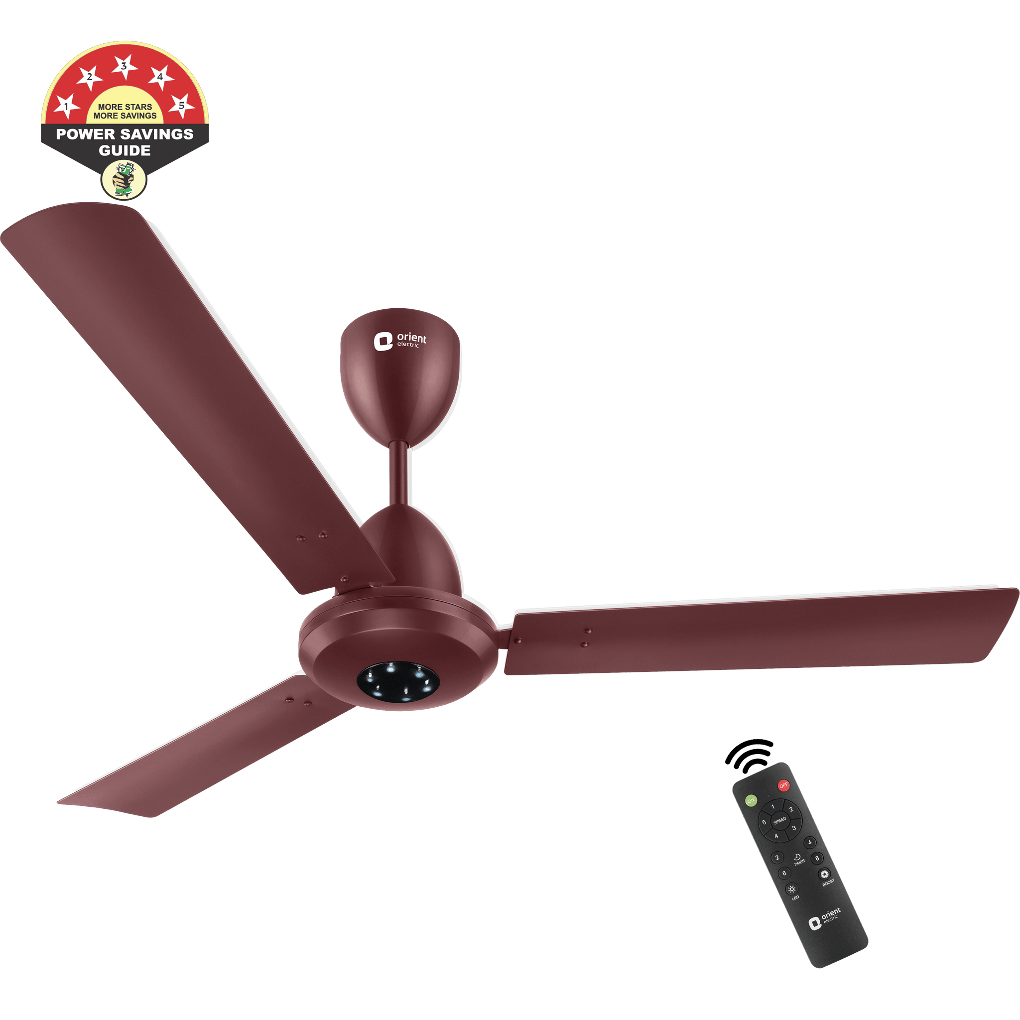Buy 1200mm I-Falcon - BLDC Ceiling Fan With LED Light & Remote Online ...