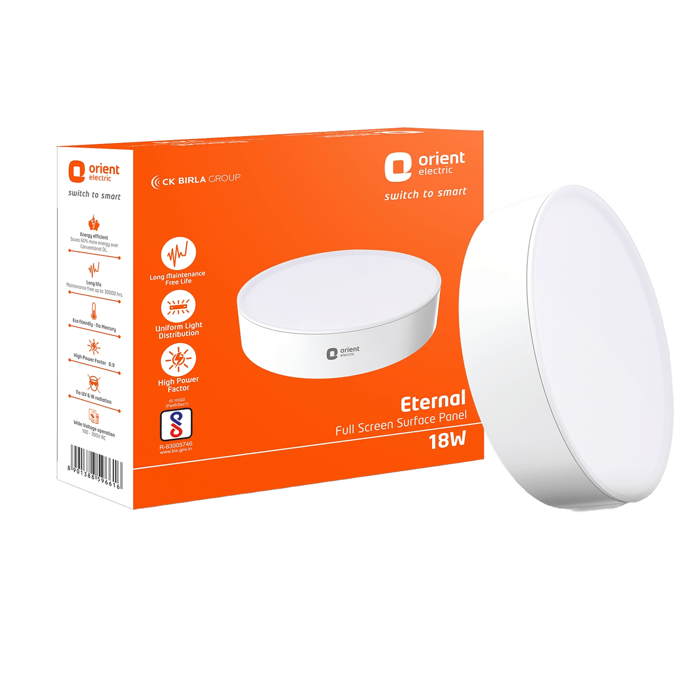 Buy Surface Light: Orient's Rimless LED Surface Panel Light Online in ...