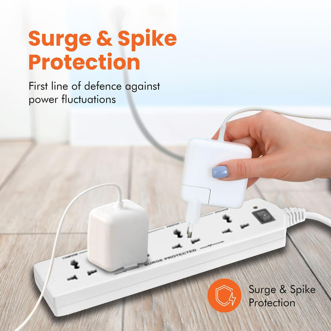 Buy 4 Socket Extension Board with 5 Metre Wire Online in India | Orient ...