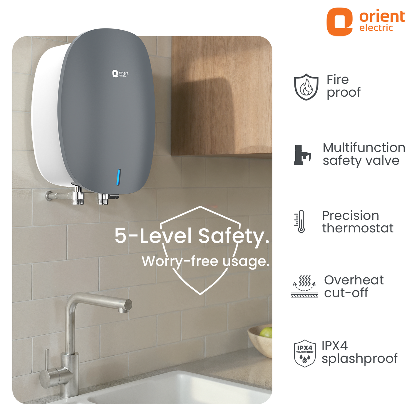 Buy Instaflo Neo 3L Instant Water Heater (Geyser) | Suitable for low ...