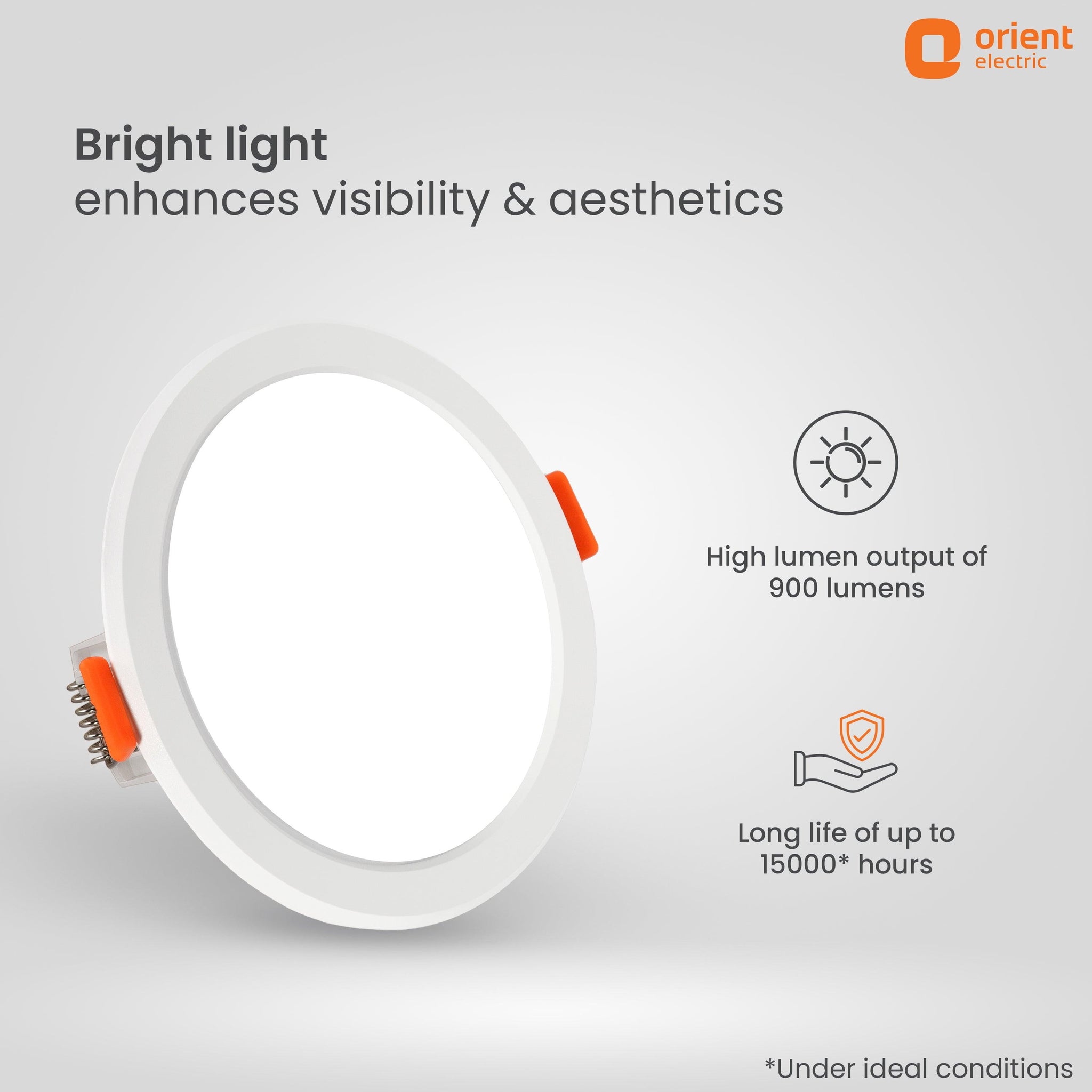 Buy Eternal Backlit LED Recess Panel Round Online in India | Orient ...