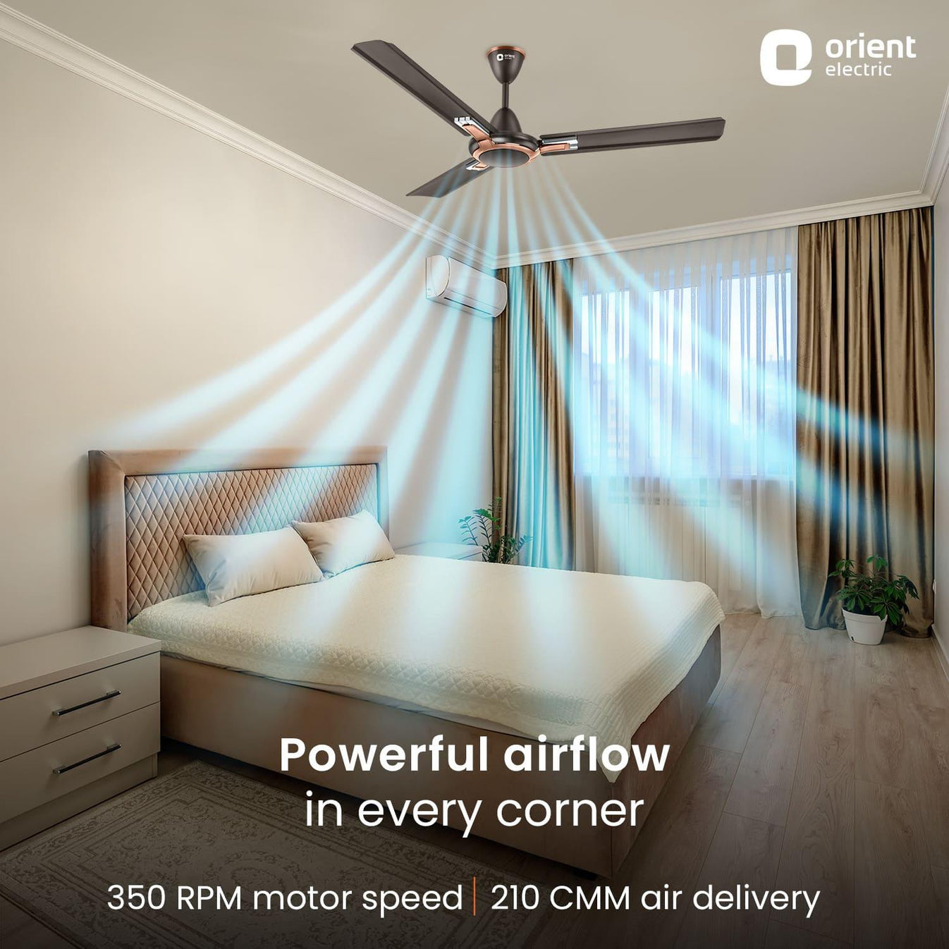 Buy Apex Prime BEE Star Rated Ceiling Fan Online in India | Orient Electric