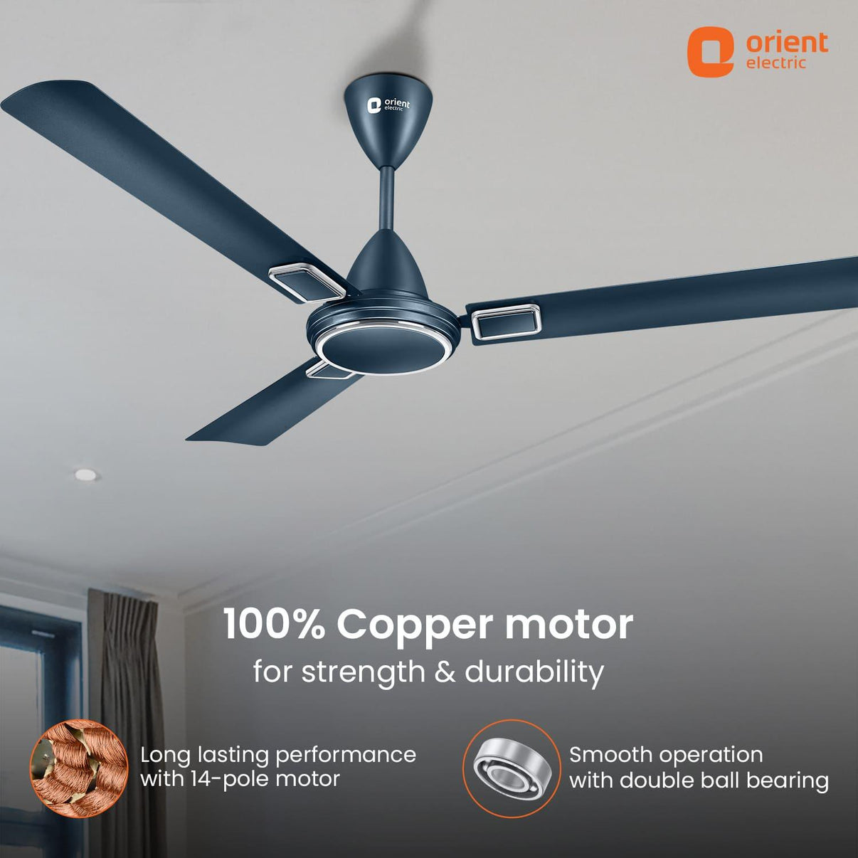 Buy Falcon Deco High Speed Ceiling Fan Online in India | Orient Electric