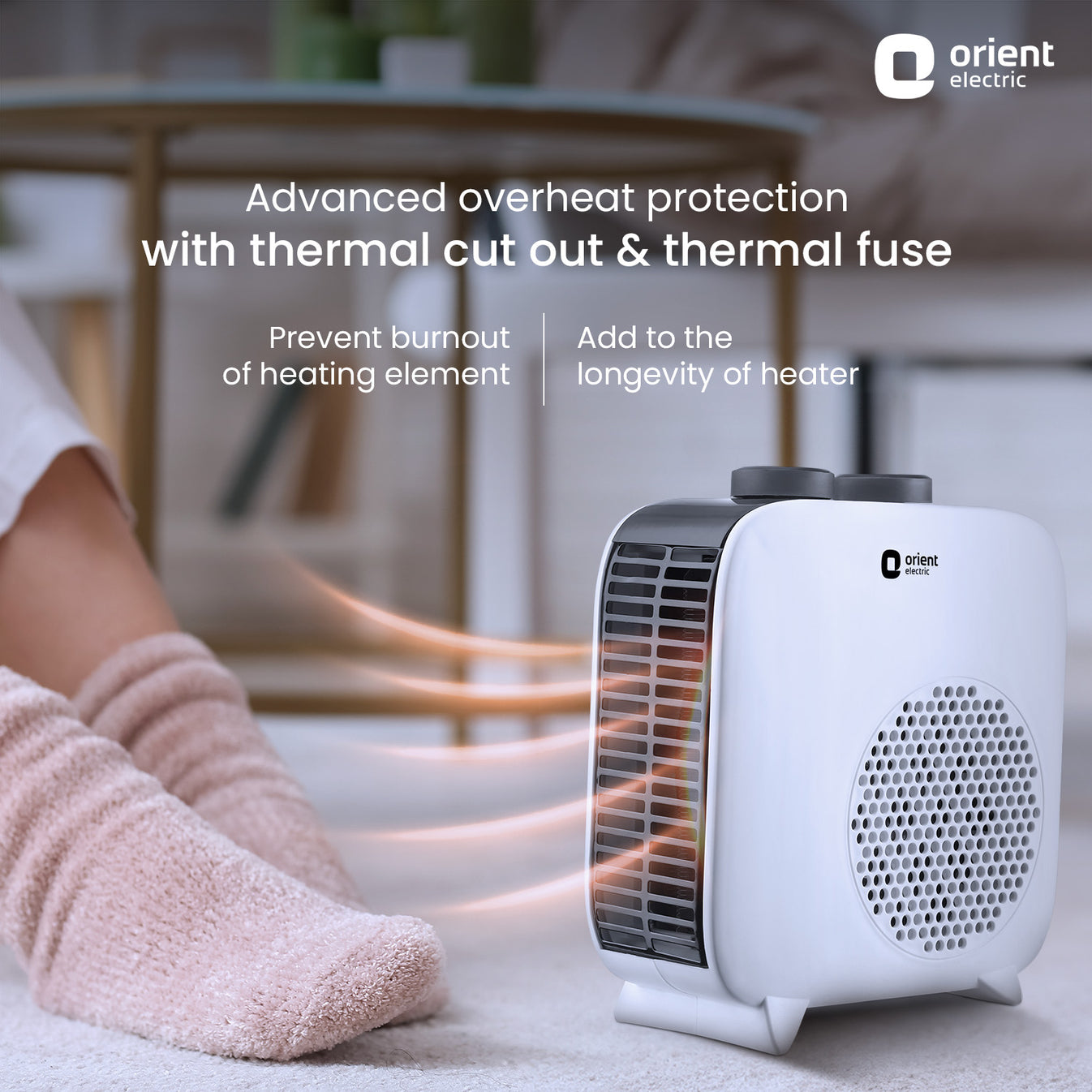 Buy Glint Blower Room Heater for Home | Dual Heating Mode (1000 | 2000 ...