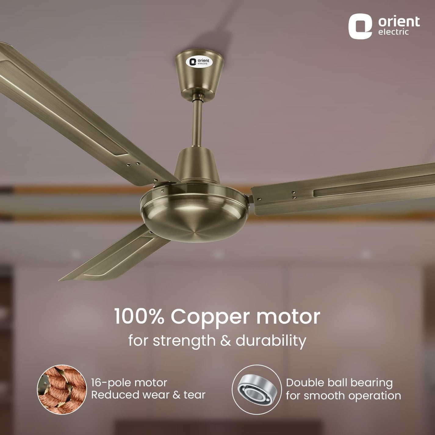 Buy Quasar Ceiling Fan Online in India | Orient Electric