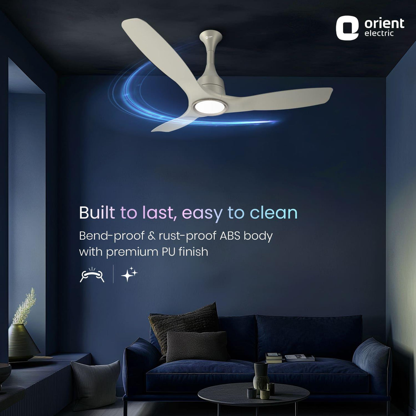 Buy Aerosense IoT Underlight BLDC PRO - Smart Modern Ceiling Fan Online ...