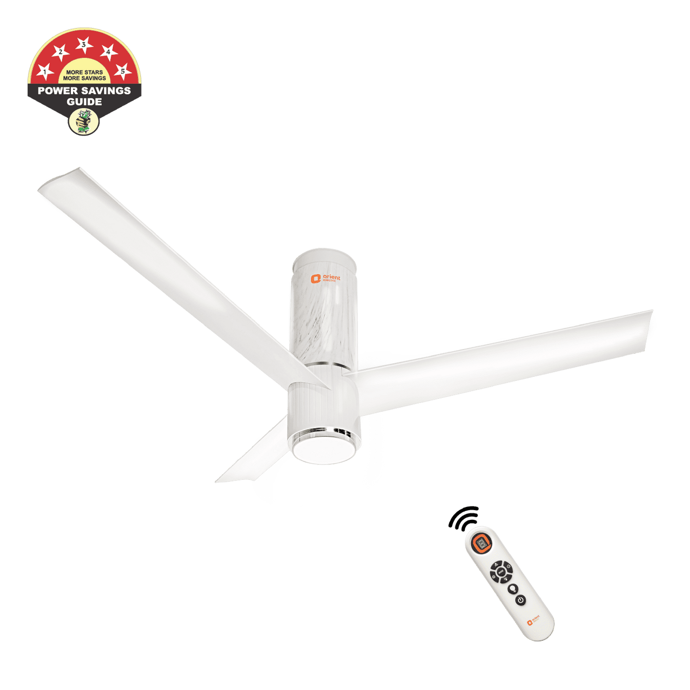 Buy Aeroslim with IoT - Remote Control Fan with Light & 3CCT BLDC Fan ...