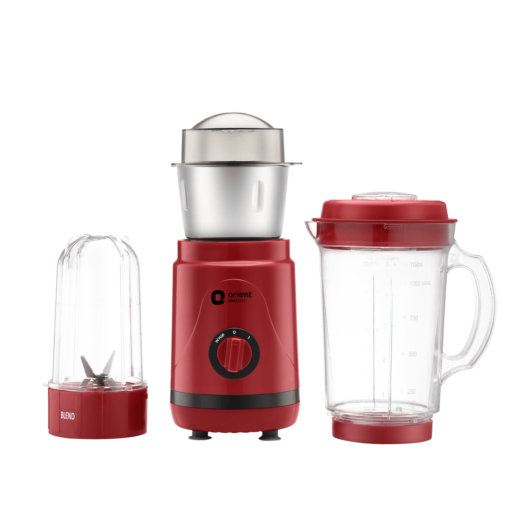Buy Compact Geenie 3 Jar Mixer Grinder Online in India | Orient Electric