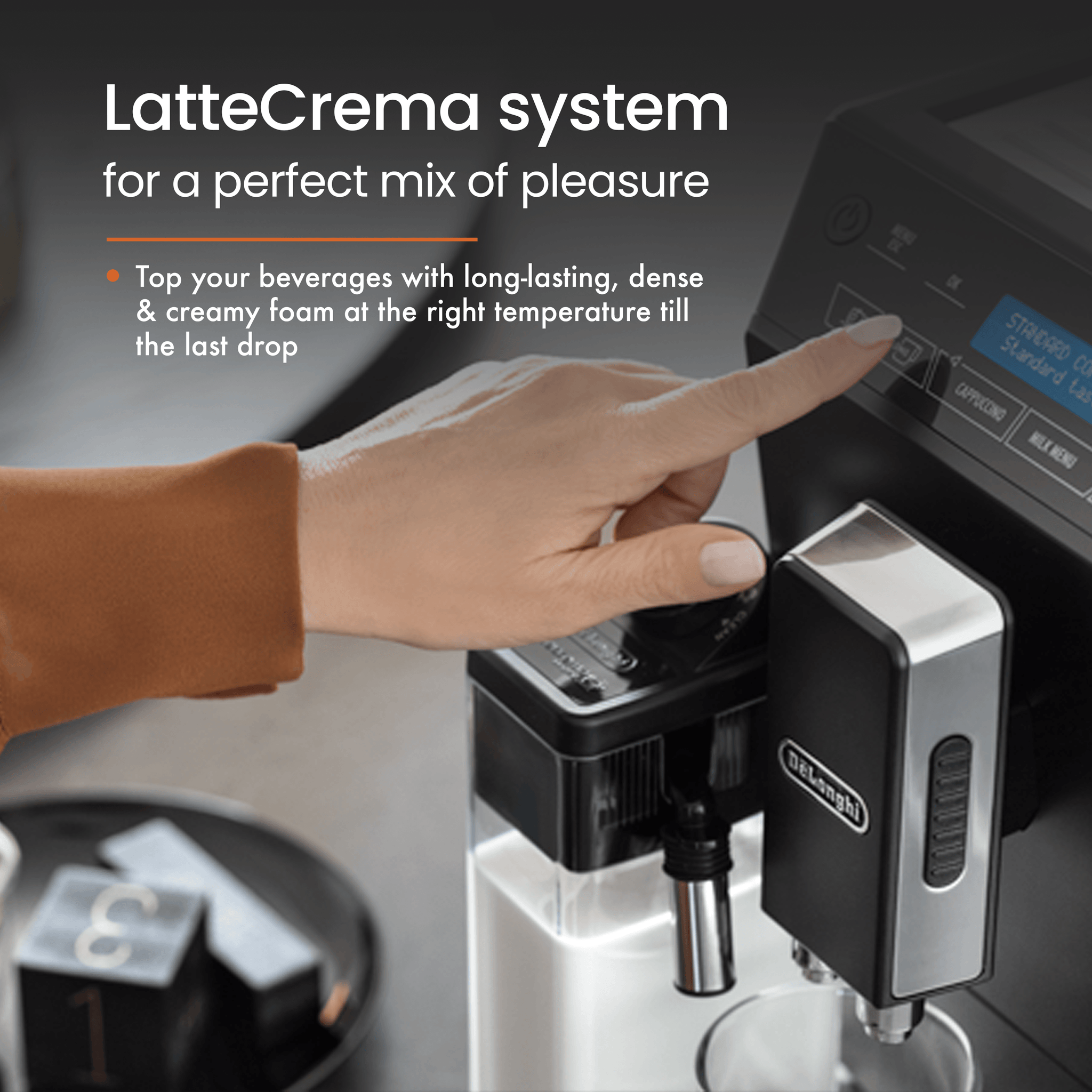 Buy De'Longhi ECAM 44.660.B Eletta Cappuccino Fully Automatic Coffee Machi Online in India ...