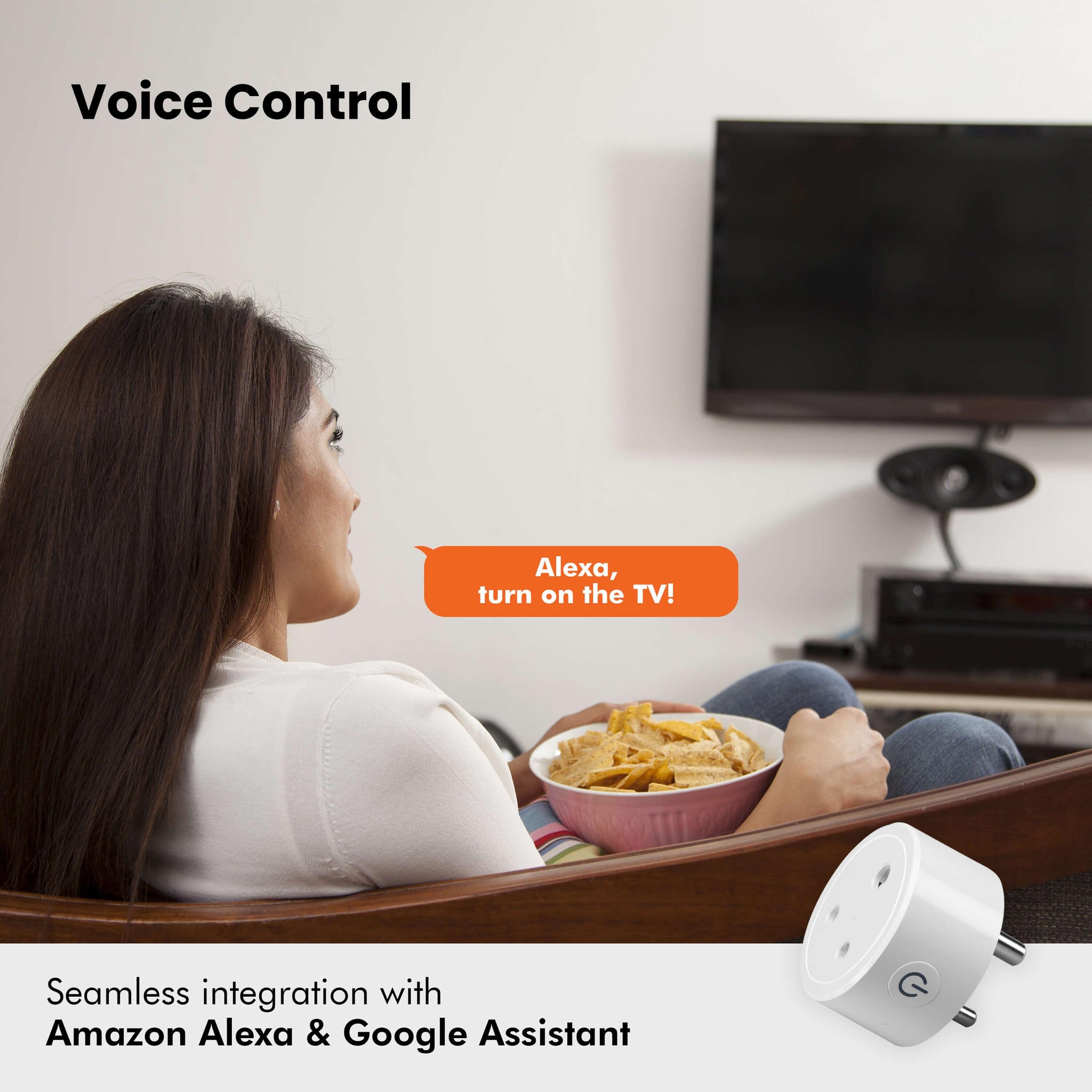 Buy I-Nex Wifi 10A Smart Plug Socket Online in India | Orient Electric