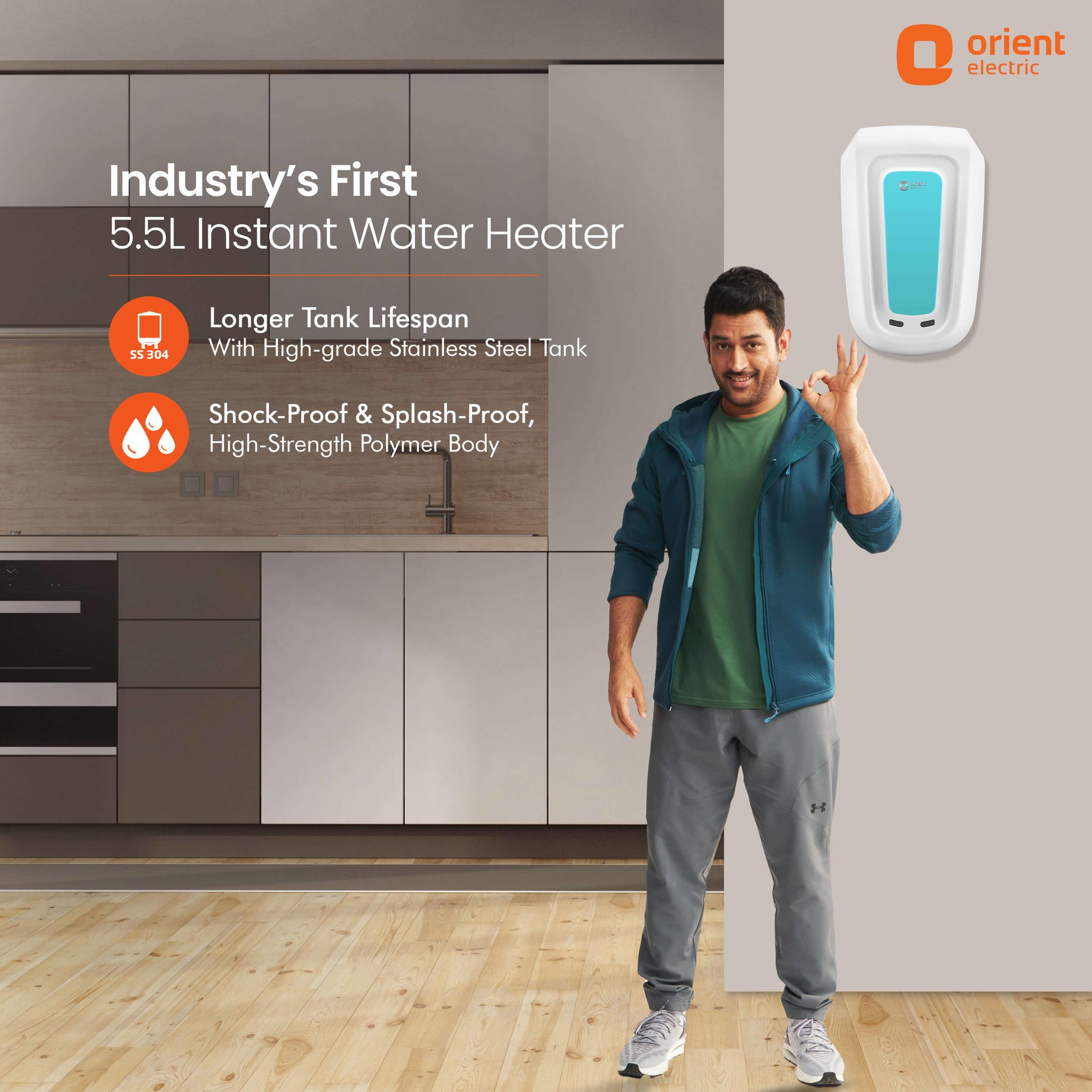 Buy Rapidus 5.5L Instant Water Heater (Geyser) White Online in India ...