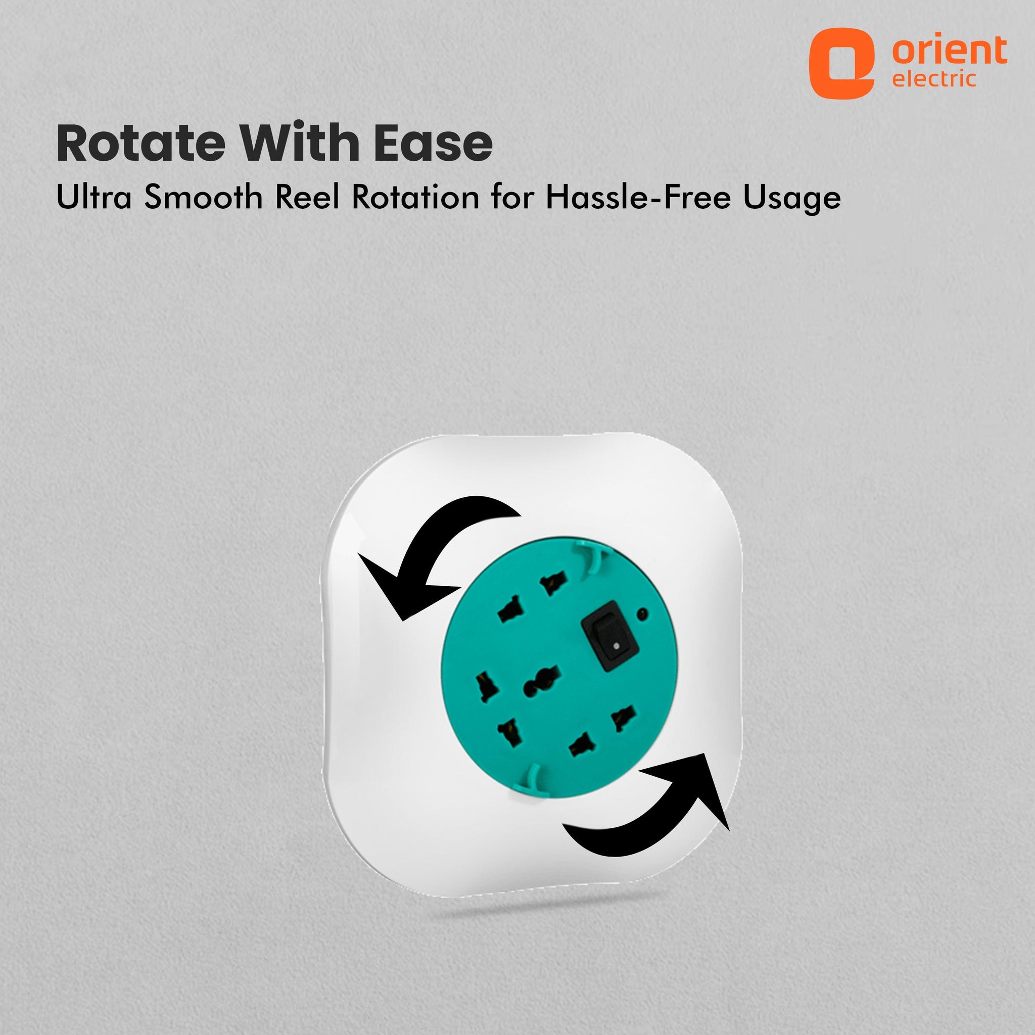 Buy Reel 2 Pin Power Cord Extension Board Online in India | Orient Electric