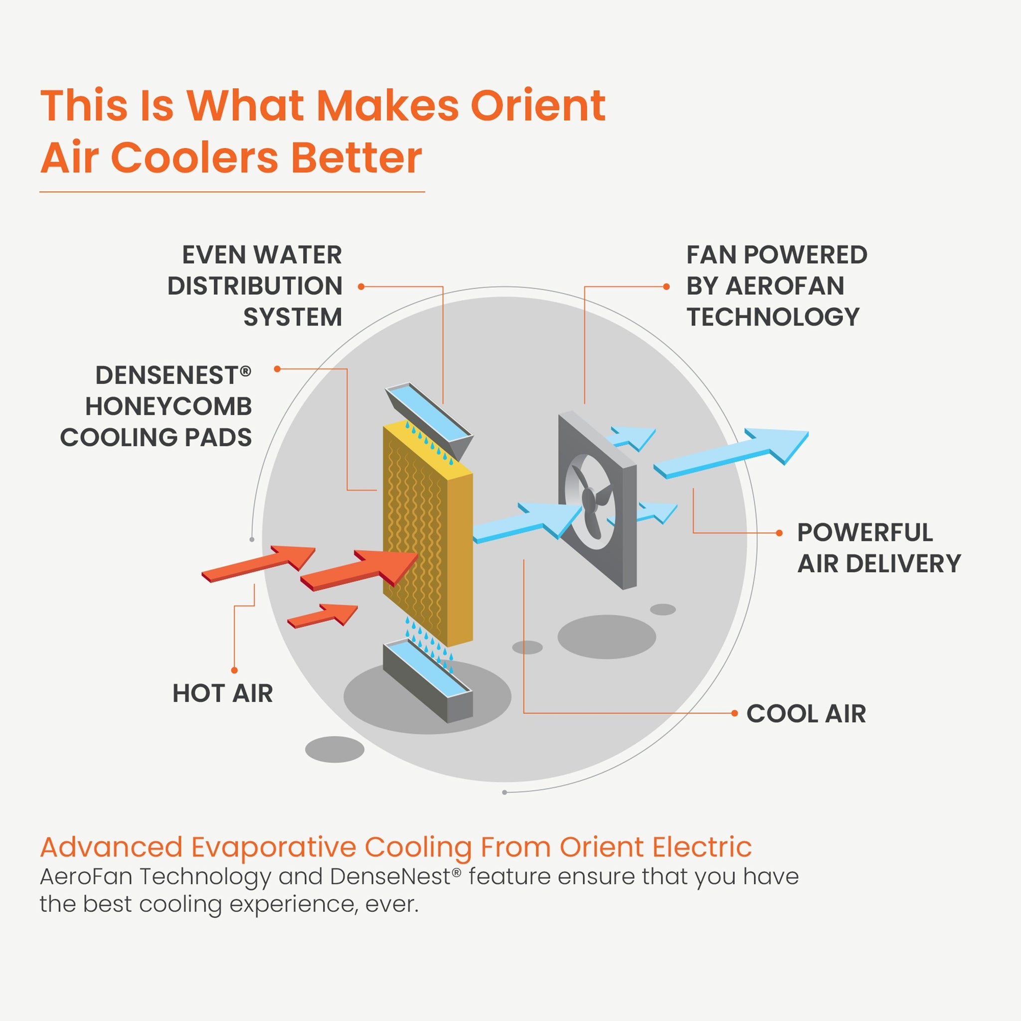 Buy Smartcool Dx Room/ Personal Air Cooler Online in India | Orient ...